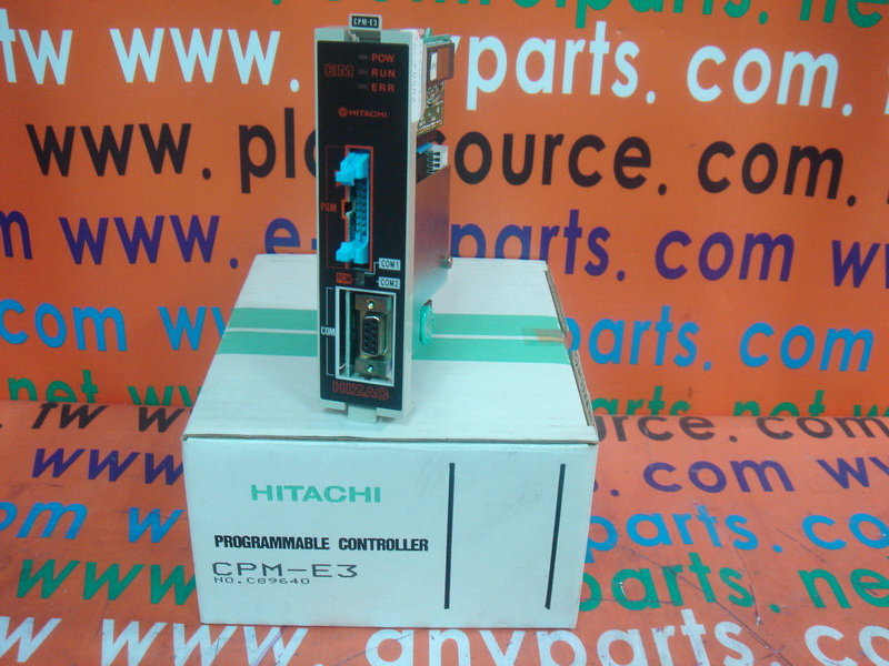 HITACHI CPM-E3 - 裕益科技自動化設備可程式編碼器PLC分散式控制系統DCS